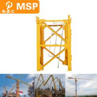 China Tower Crane Manganese Steel Fish Plate Structure with 12-14% Manganese Content and Polyurethane Paint Finish for sale