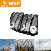 China Industrial Steel Structure Fish Plate for Tower Crane Mast Section 1000 Units MOQ for sale