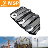 China Industrial Steel Structure Fish Plate for Tower Crane Mast Section 1000 Units MOQ for sale