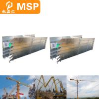 China 3m Tower Crane Mast Section Platform with Galvanized Steel Construction and Custom Logo Options for Industrial Use for sale