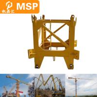 China MC80 Tower Crane Adaptor Mast 1600KG 1.2m Grid Steel Structure with Prefabricated Welding Service for sale