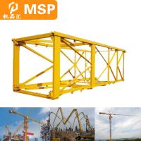 China Prefabricated Industrial Steel Structure Tower Crane Telescoping Cage 4500KG 2M Size for Construction Projects for sale