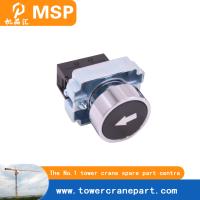 China Tower Crane Electrical Apparatus Spare Part Up Down Button Switch 1000 Units MOQ for sale