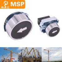 China Tower Crane Electrical Apparatus Spare Part Up Down Button Switch 1000 Units MOQ for sale