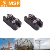 China MSP Tower Crane Rectifier Bridge AC to DC Converter 1000A High Surge Current for sale