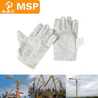 China MSP Tower Crane Spare Parts Canvas Gloves 1000 Units Critical Operations for sale