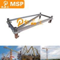 China MSP Tower Crane Attached Wall Frame High Strength Steel Anchorage Frame for Accurate Positioning for sale