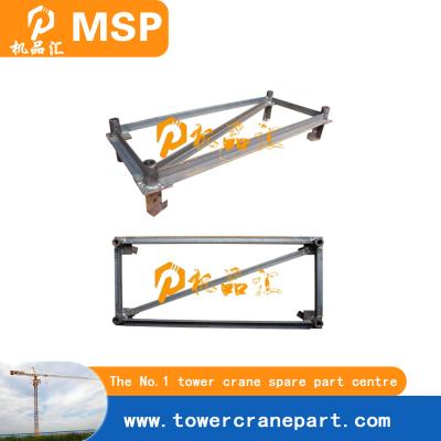 China MSP Tower Crane Attached Wall Frame High Strength Steel Anchorage Frame for Accurate Positioning for sale