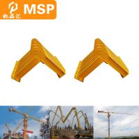 China MSP Tower Crane Attached Frame Strap High Strength Steel 1000 Units MOQ for sale