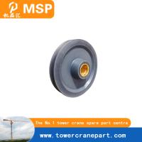 China MSP Tower Crane Pulley Steel Nylon 1000 Units Durable Construction Machinery Parts for sale
