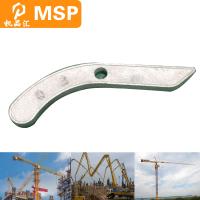 China MSP Tower Crane Hoist Cage Door Lock Safety Part 1000 Units MOQ Construction Machinery for sale