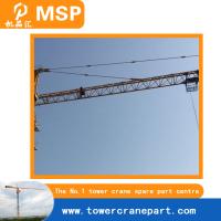 China MSP Hammer Head Tower Crane 50-70M Jib Length 8-32 Ton Capacity for Construction Sites for sale