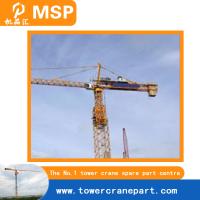 China Hammer Head Tower Crane 50-70M Jib Length with 8-32 Tons Maximum Load Capacity for Construction Sites for sale