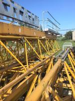 China Potain MC120B Tower Crane - 6 Ton Capacity, 60m Reach, 45-220m Height for Construction Lifting for sale