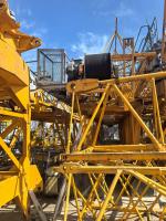 China Potain MC120B Tower Crane - 6 Ton Capacity, 60m Reach, 45-220m Height for Construction Lifting for sale