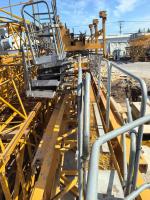 China Potain MC120B Tower Crane - 6 Ton Capacity, 60m Reach, 45-220m Height for Construction Lifting for sale