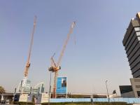 China Potain MCR225 14t Tower Crane with 55m Jib and 80.8m Height - CE Certified Construction Equipment for sale