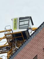 China Zoomlion 7025 Tower Crane 12T Capacity 70m Jib 60m Free Standing Height Construction Equipment for sale