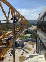 China Zoomlion 7025 Tower Crane 12T Capacity 70m Jib 60m Free Standing Height Construction Equipment for sale