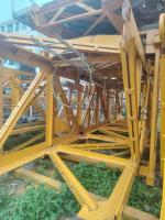 China Used Zoomlion Flat Top Tower Crane 6t 8t 12t 2017-2022 60m Jib for sale