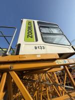 China Used Zoomlion Flat Top Tower Crane 6t 8t 12t 2017-2022 60m Jib for sale
