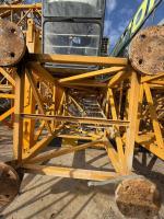China Used Zoomlion Flat Top Tower Crane 6t 8t 12t 2017-2022 60m Jib for sale