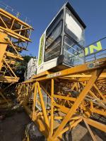 China Used Zoomlion Flat Top Tower Crane 6t 8t 12t 2017-2022 60m Jib for sale