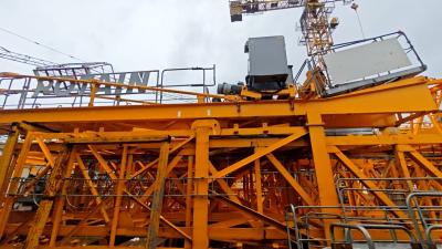 China Potion MCT278 High Rise Tower Crane 10 Ton 80m Lifting Height Top Slewing for sale