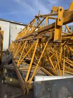 China Hammer Head Tower Crane 10-16 Ton Load Capacity 80-100m Lifting Height Heavy Duty Construction Crane for sale