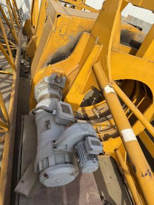 China Potion MCT278 Heavy Duty Tower Crane 10 Ton Capacity 50m Height CE Certified for sale