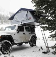 China Rooftop Tent Canvas Car Top Tents For Sale Outdoor Camping Tent With Awning for sale