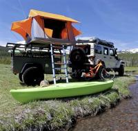 China Rooftop Tent Canvas Car Top Tents For Sale Outdoor Camping Tent With Awning for sale