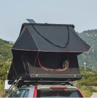 China Expedition Black Jeep SUV Canvas Car Roof Top Tent For Camping for sale