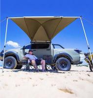 China Easy Setup Aluminum Rod Rooftop Car Tent Awning Quick Automatic Opening for sale