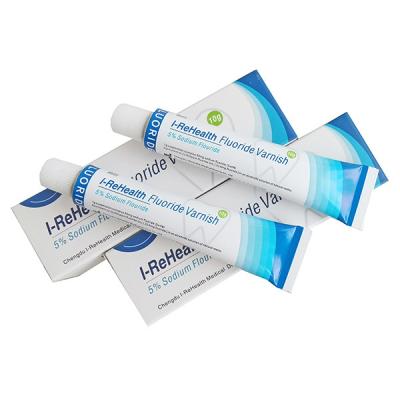 China 10g Quick Drying 5% Sodium Fluoride Varnish Prevents Cavitiesand In Children Tooth for sale
