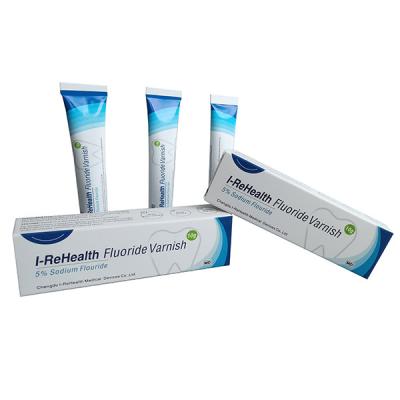 China 15 Seconds Quick Drying Fluoride Varnish Yellow Color For Pediatric for sale