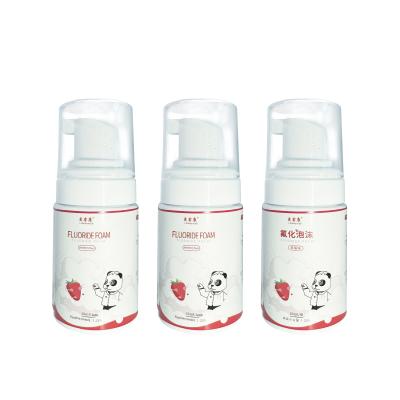 China 3 Years Warranty 1.23% Fluoride Containing Topical Foam With 30ml Bottle for sale