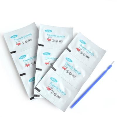 China White Color 0.4ml Sodium Fluoride Varnish With 5% Sodium For Dental for sale