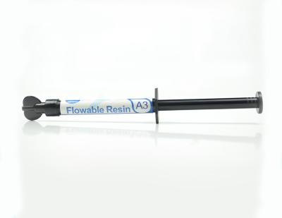 China A3 Shade Flowable Resin with Minimal Shrinkage and High Flexibility for Dental Restorations for sale