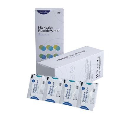 China 0.5g/Pouch Melon Tasty 5% Sodium Fluoride Varnish For Teeth Protection for sale