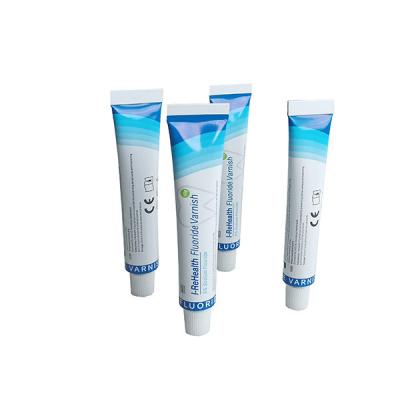 China CE 5% Sodium Yellow Color Fluoride Varnish 10g For Teeth for sale