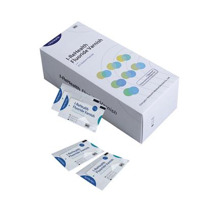 China Tasety Smell 0.5g/Pounch Fluoride Varnish CE Certificated For Child for sale