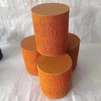 China Eva Special Pipe Cleaning Bouny 100mm Soft Rubber Sponge Balls For Concrete Pipes for sale
