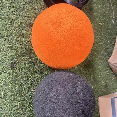 China 6 Inch Concrete Pump Parts , Medium Concrete Cleaning Ball for sale