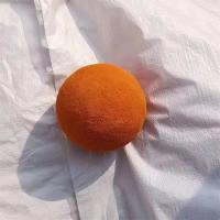 China Natural Rubber Putzmeister Concrete Pump Parts 6 inch Clean Out Ball for sale