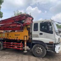China 37 Meter Used Truck Concrete Pump Truck Mounted SYG5360THB 49 for sale