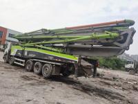China Remote Controller Used Concrete Boom Pump Truck 4 Axle for sale