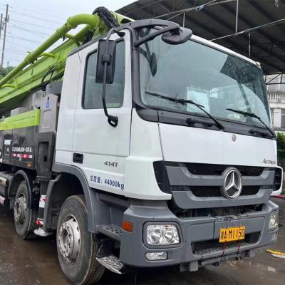China Hydraulic Zoomlion Second Hand Concrete Pumps Diesel 400L 49m for sale