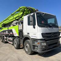 China 47 50 52 Meter Used Truck Concrete Pump Diesel 400L 300kW for sale