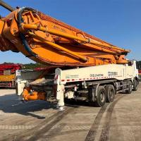 China Diesel Concrete Pump Truck 300 KW Putzmeister M56 5 For Large Concrete Construction for sale